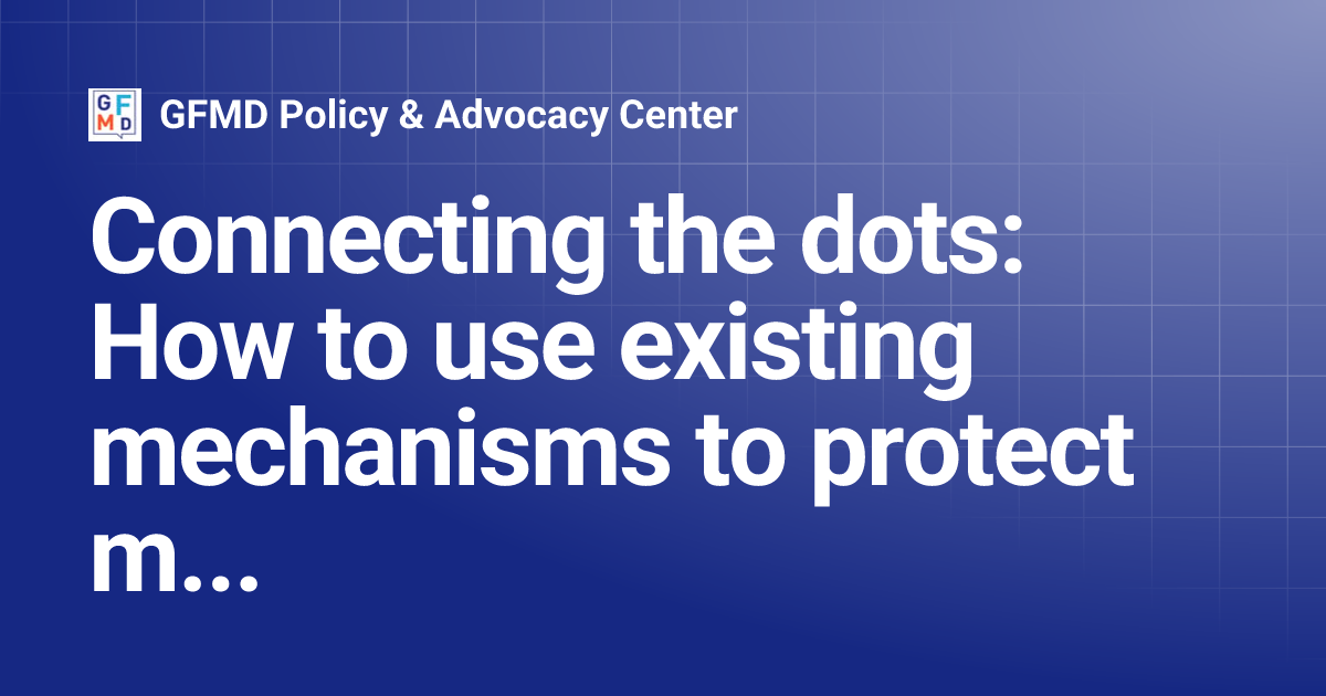 Connecting the dots: How to use existing mechanisms to protect media ...